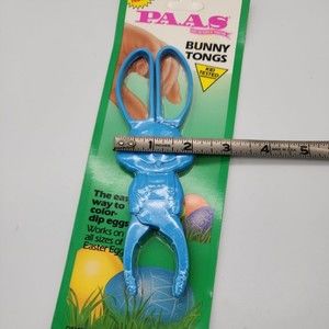 Paas | Other | Vintage New Paas Easter Bunny Tong Blue Egg Dipper ...